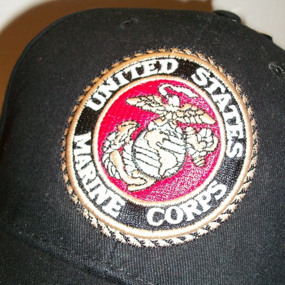 Rothco | Accessories | Rothco Deluxe Nwt Marines Black Low Profile Ball Cap Adjustable Usmc Logo ...